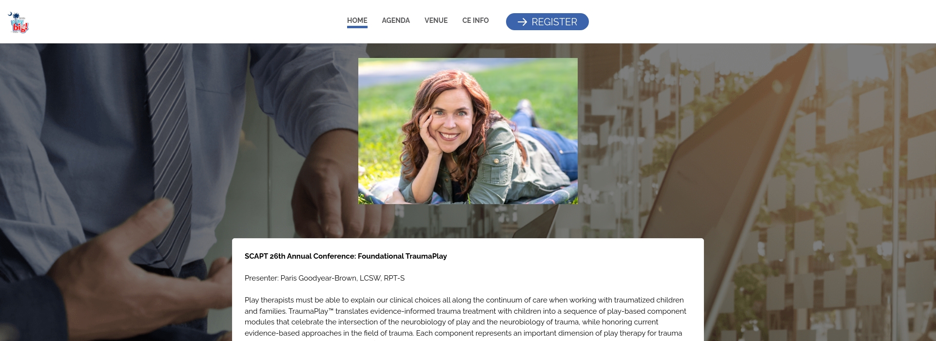 SCAPT 26th Annual Conference: Foundational TraumaPlay